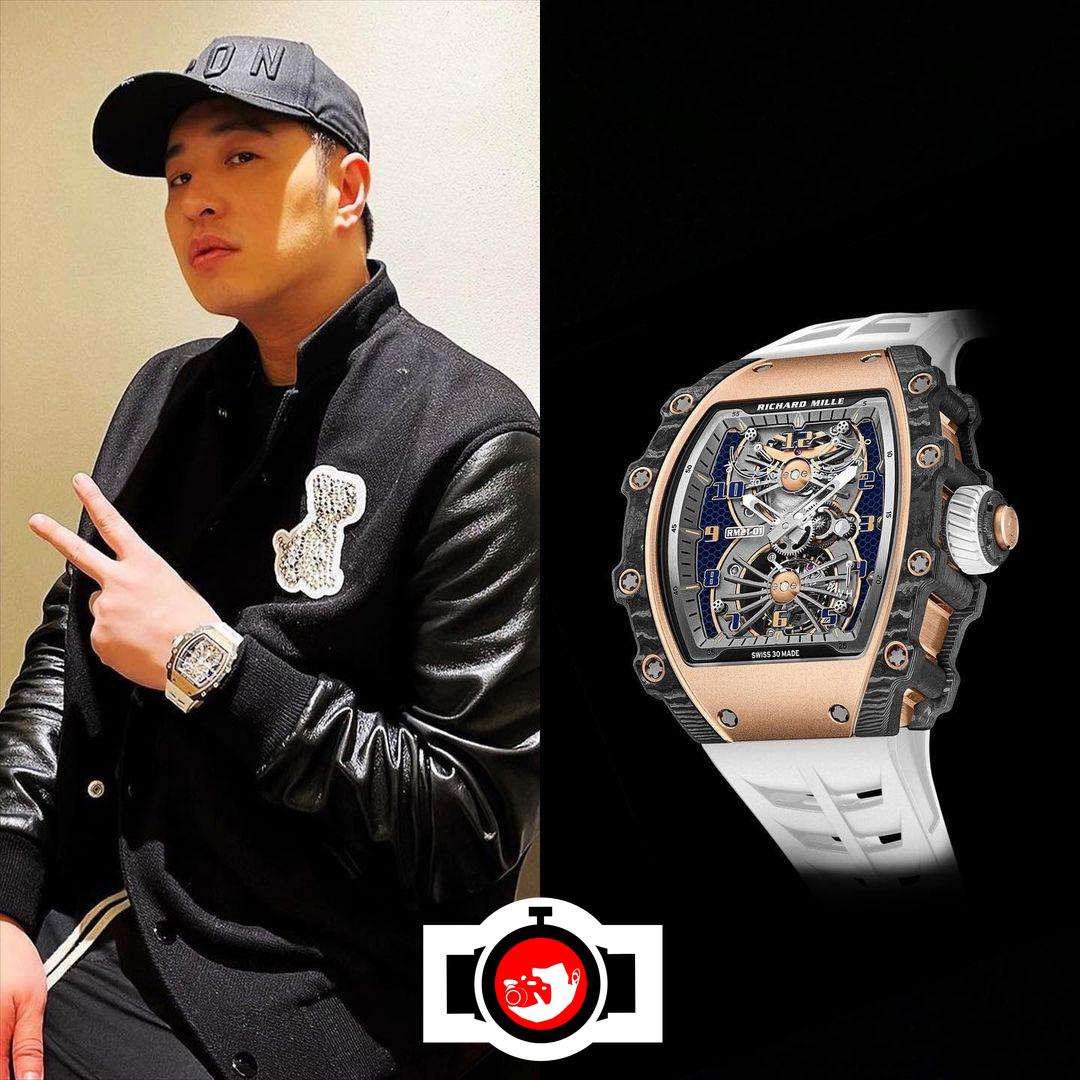 Singer Will Pan Spotted Wearing Richard Mille Singer Will Pan Spotted Wearing Richard Mille